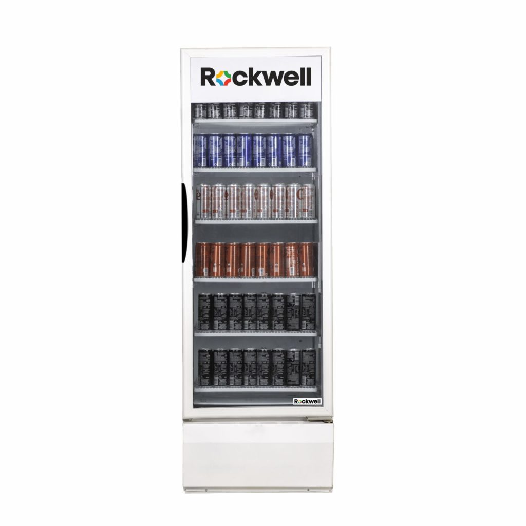 Rockwell RVC700 Single Glass Door Visi Cooler, Internal LED, Dynamic ...